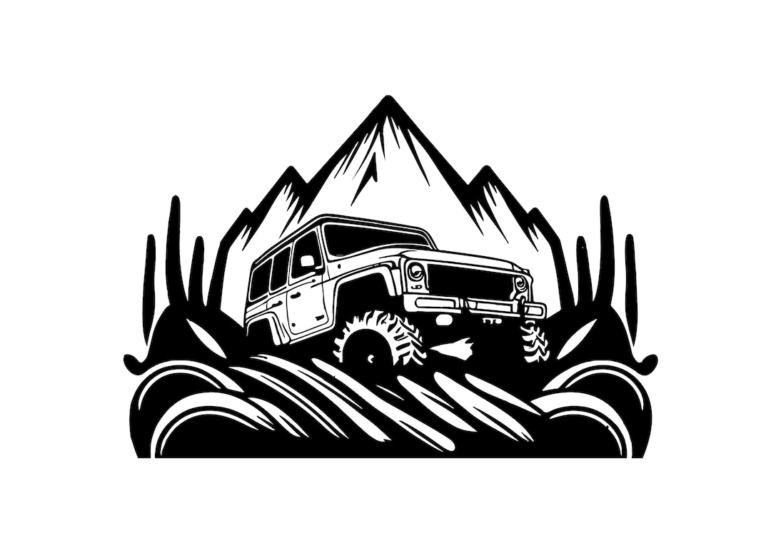 OFFROAD SVG, OFFROAD Svg Cut Files for Cricut, Mountains Svg, Offroad ...