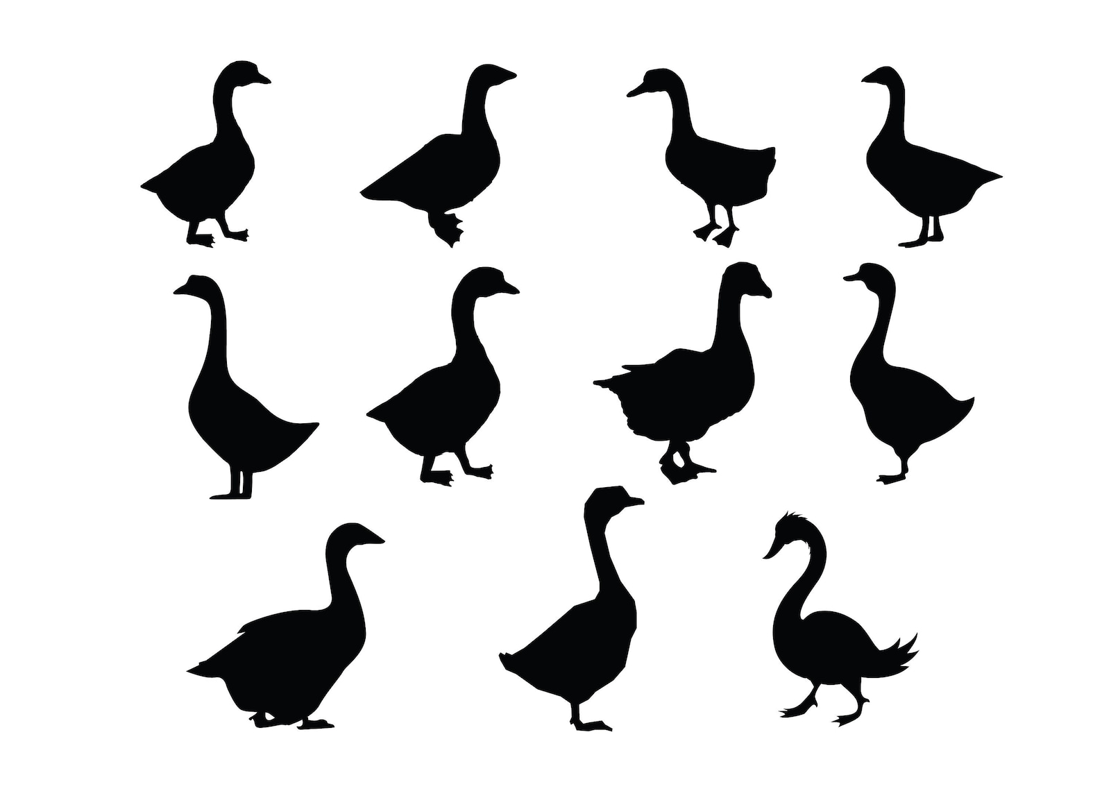 GOOSE SVG FARM Animals Svg Farm Animal Svg Cut Files for - Etsy