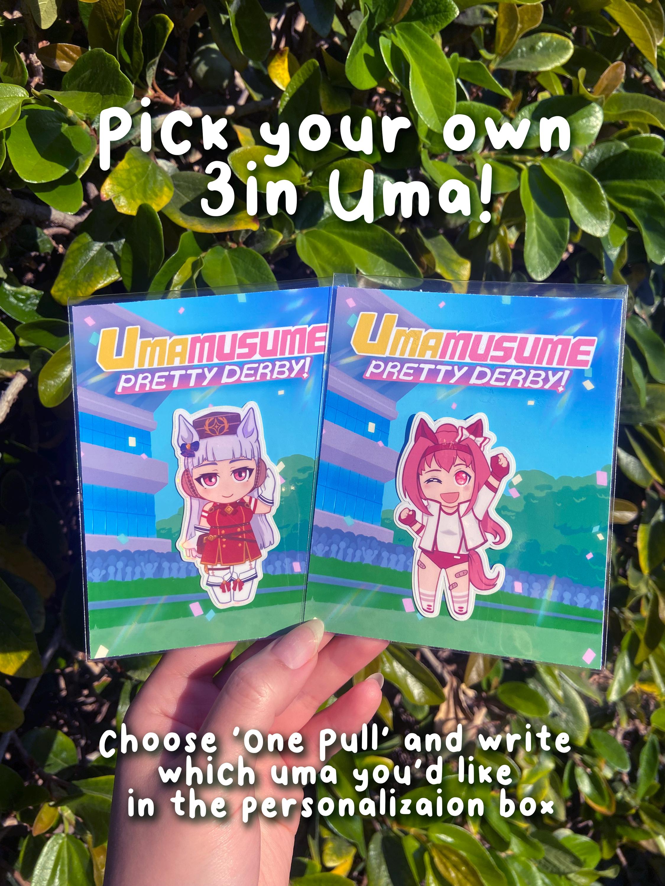 Umamusume Pretty Derby Sticker Blind Bag | Water Resistant ...