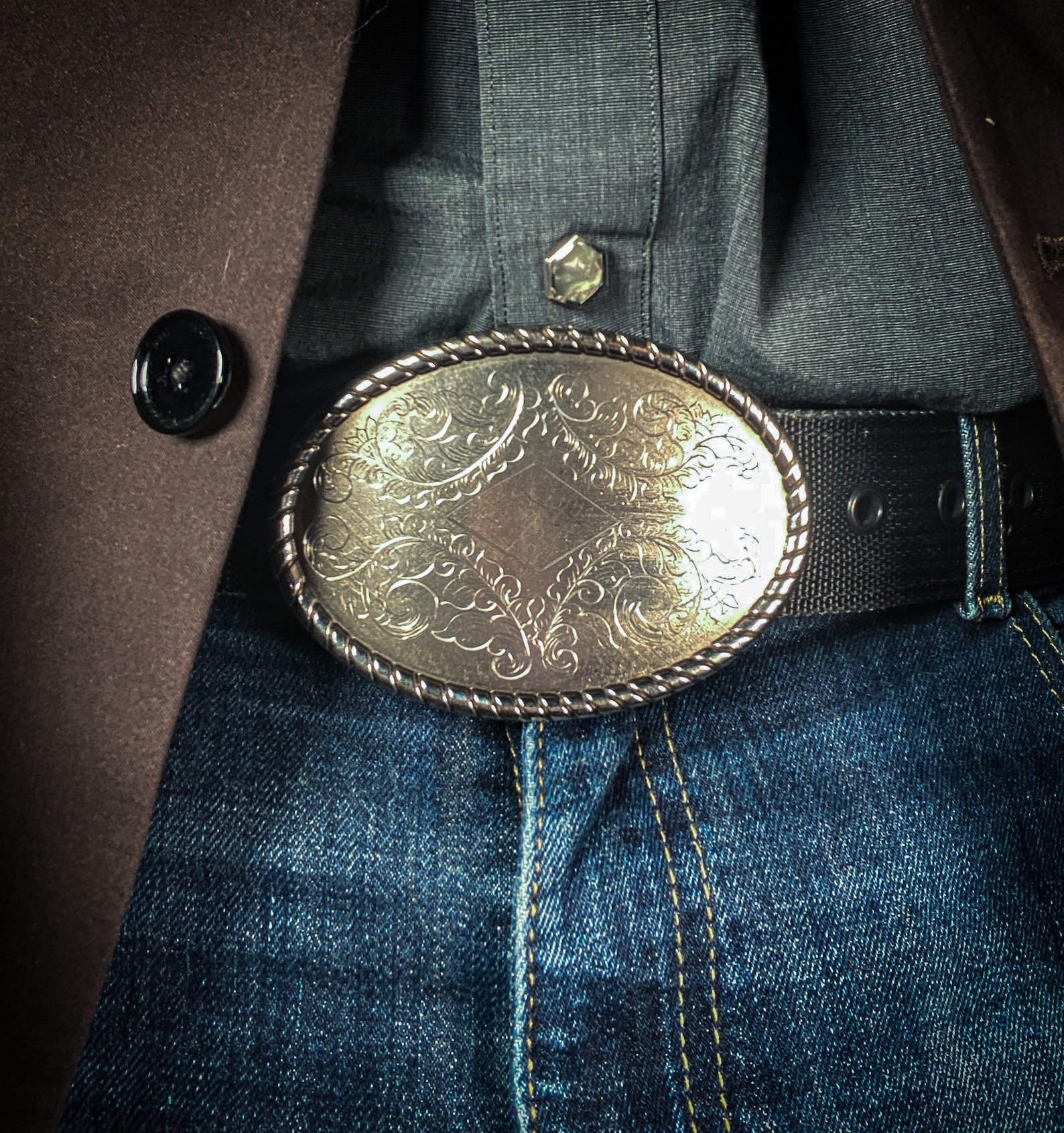 Hebilla de cinturón personalizada grabada a mano | Etsy