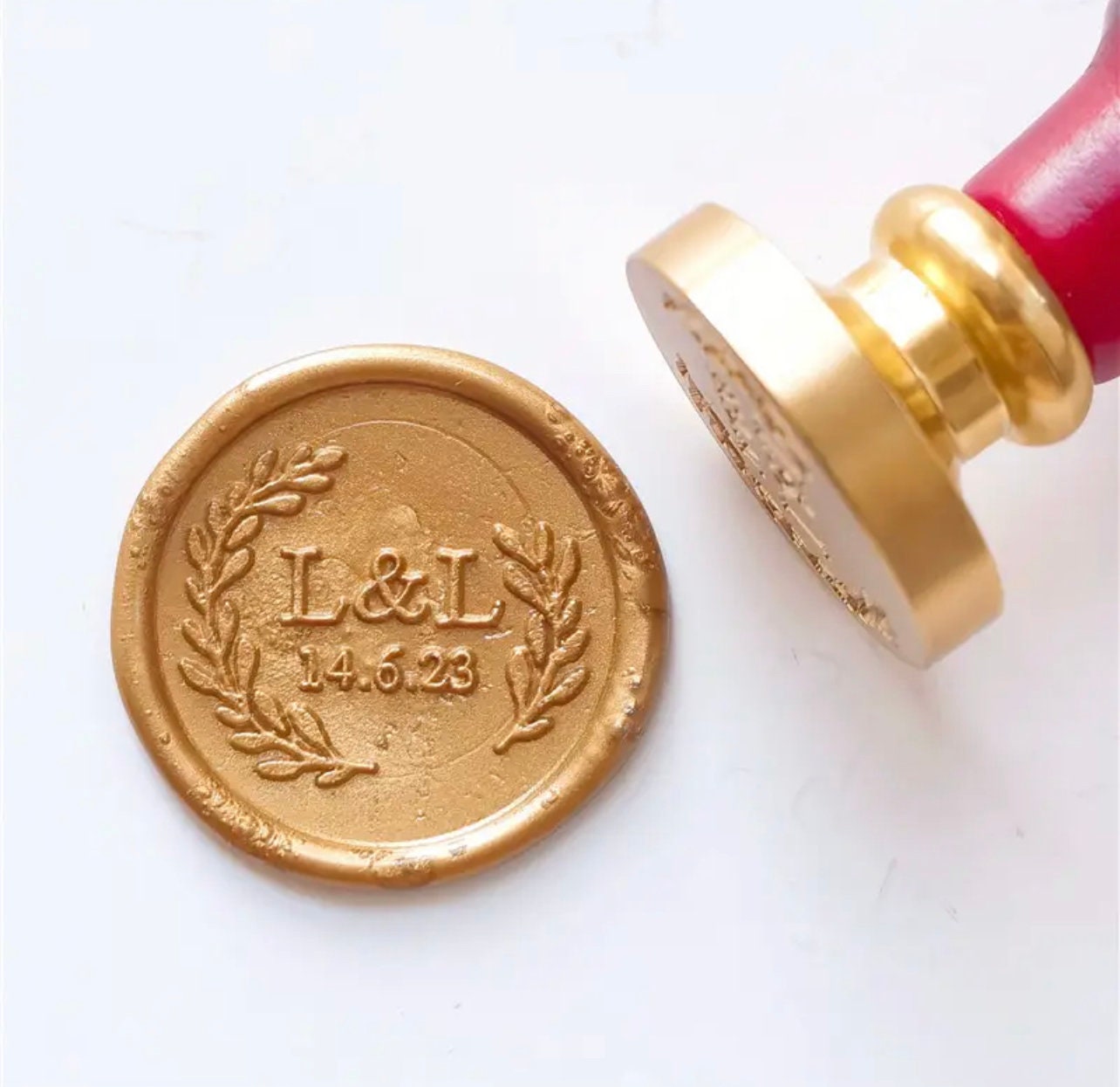 Personalized Wax Seal,personalized Wedding Wax Seal Stamp With 2 ...
