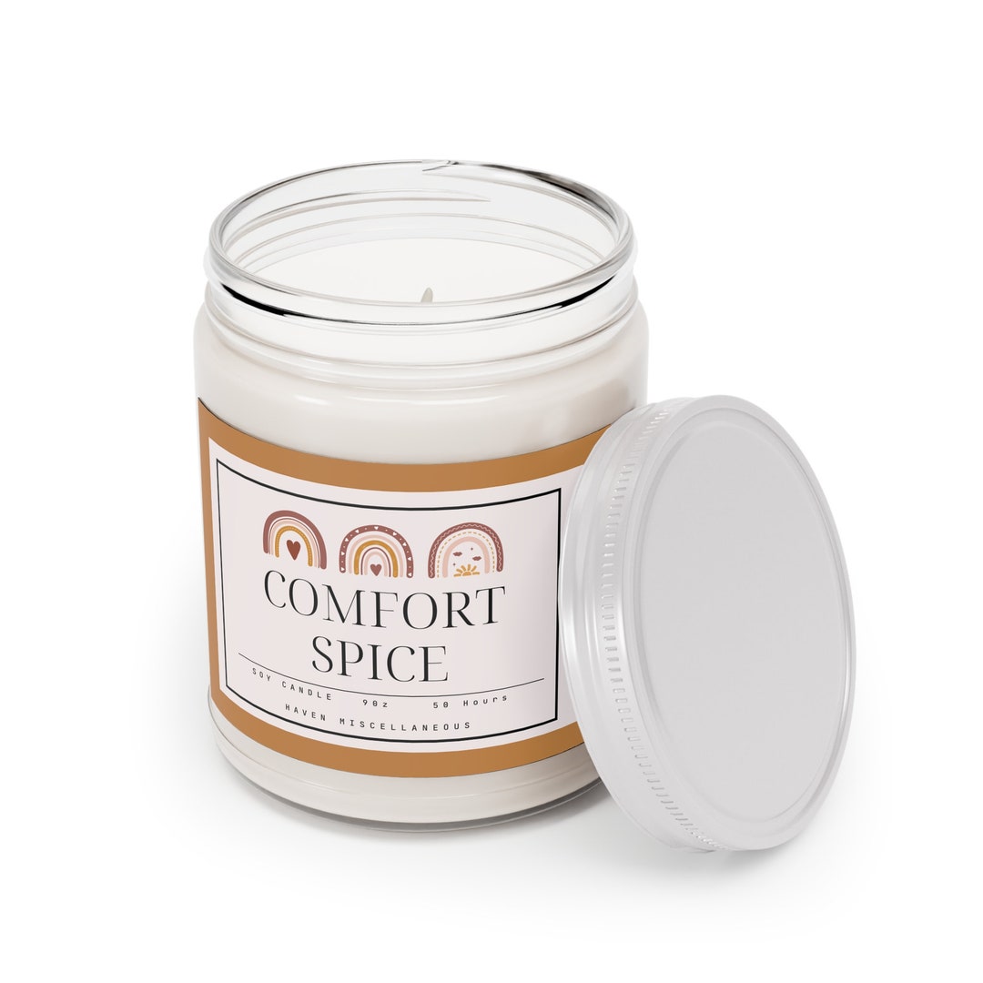 Comfort Spice Candles Scented Candles Boho Candles Natural - Etsy