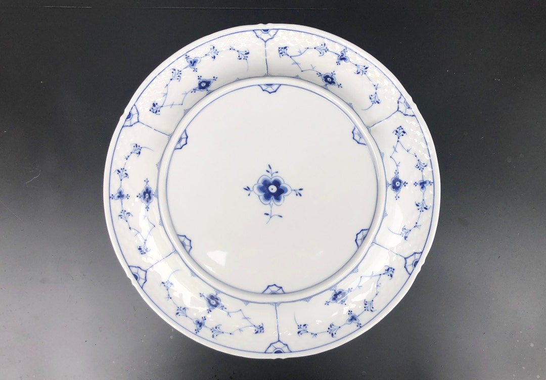 Blue Traditional Bing and Grondahl Plater Dish - Etsy