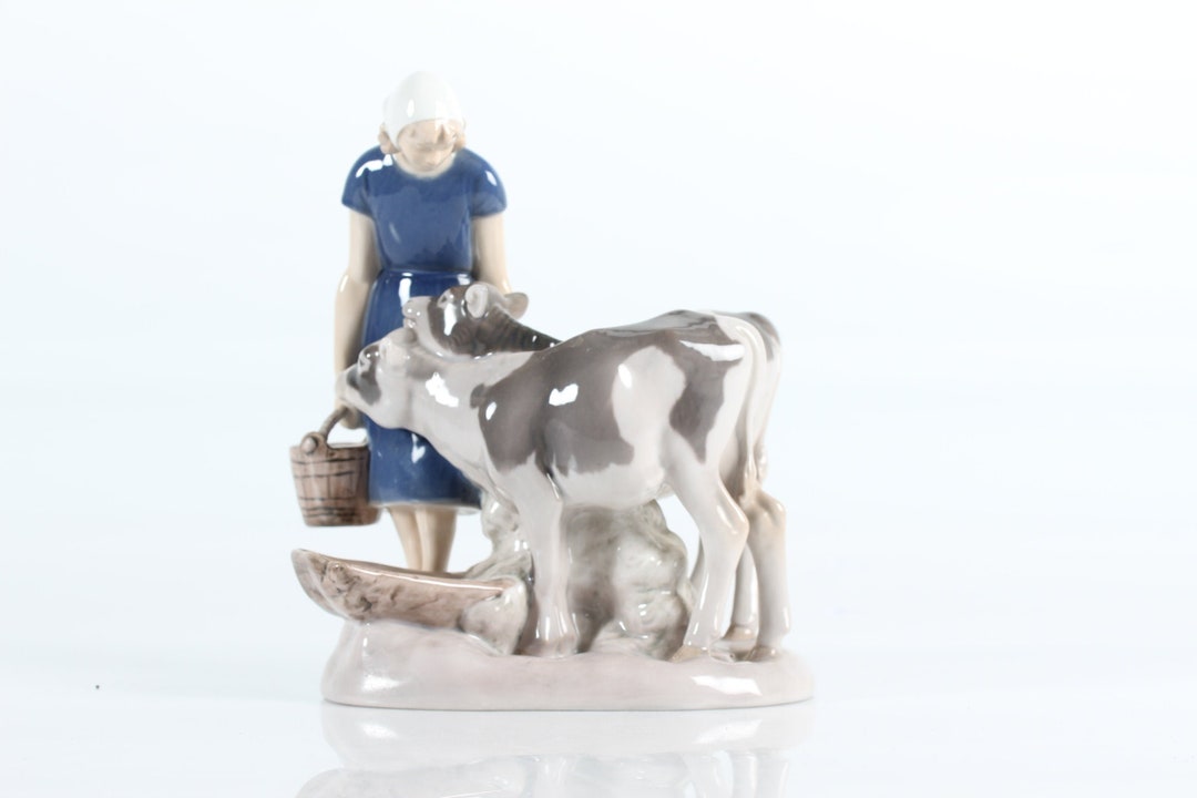 Bing & Grondahl - Axel Locher - Medium Sized Figurine - Girl With ...