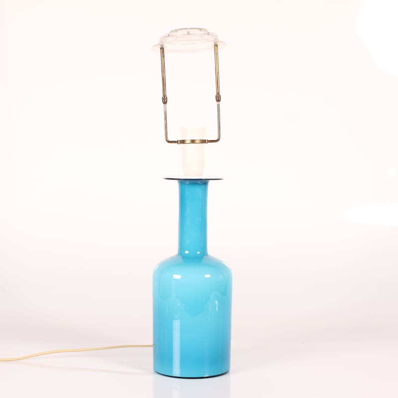 Blue Table Lamp - Etsy