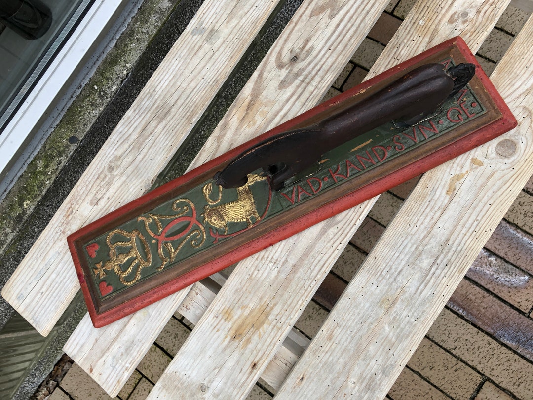 Mangle Board With Royal Monogram and Crown - Etsy
