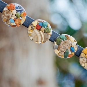 Michigan Stone Magnets| Lake MI Shoreline Petoskey Stone Magnet | Lake ...