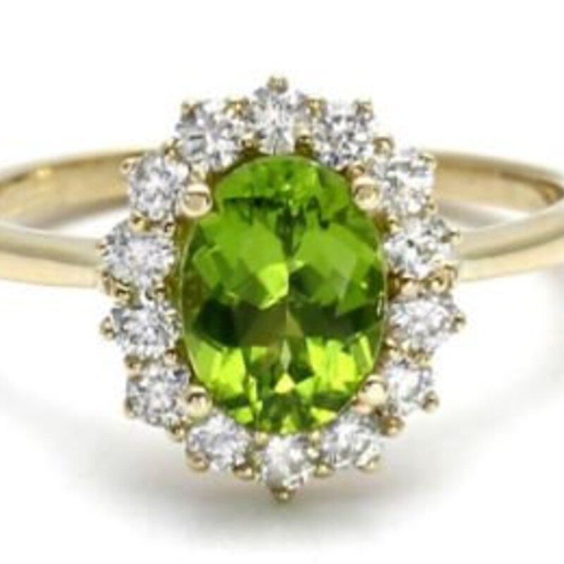 Vintage Peridot Ring - Etsy