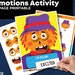 Halloween Themed Emotions and Feelings Printable Activity. Scarecrow ...