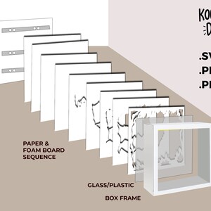 3D Firefighter Shadow Box SVG for Cricut, Silhouette, Firemen 3d ...