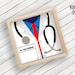 Medical Doctor Shadow Box Svg for Cricut Silhouette - Etsy