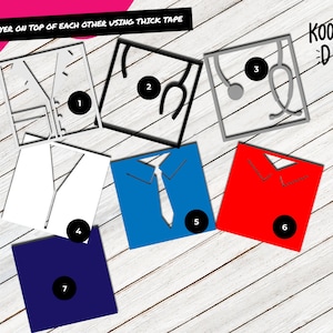 Medical Doctor Shadow Box Svg for Cricut, Silhouette, Paramedic 3d ...