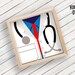 Medical Doctor Shadow Box Svg for Cricut Silhouette - Etsy