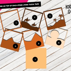 Egypt Shadow Box SVG for Cricut, Silhouette, 3d Layered Mandala ...