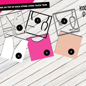 Woman Medical Doctor Shadow Box Svg for Cricut, Silhouette, Paramedic ...