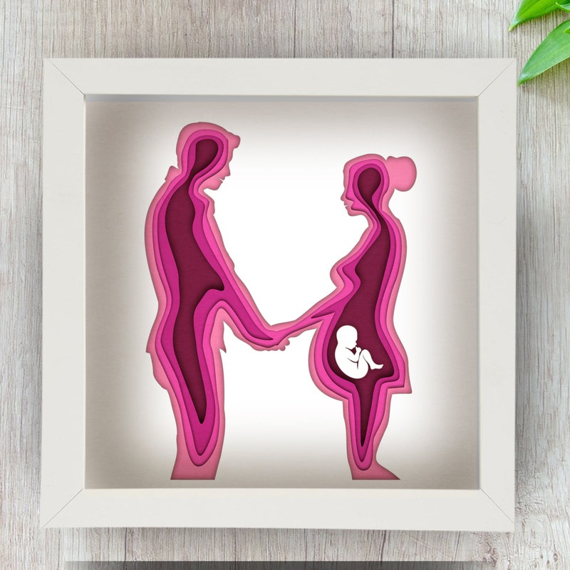 Baby Shadow Box - Etsy