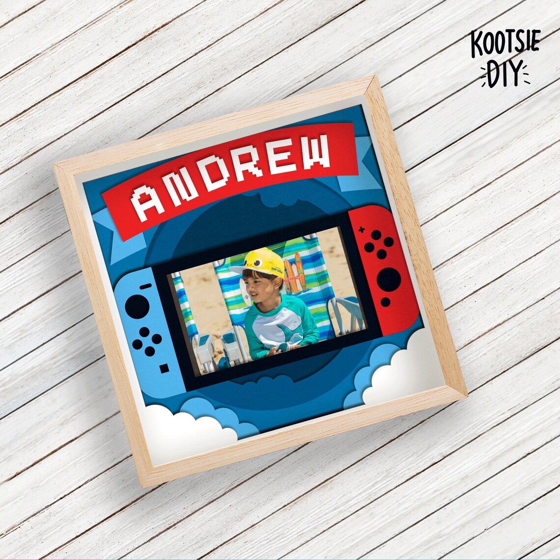 Video Game Shadowbox SVG for Cricut Silhouette Arcade 3d | Etsy