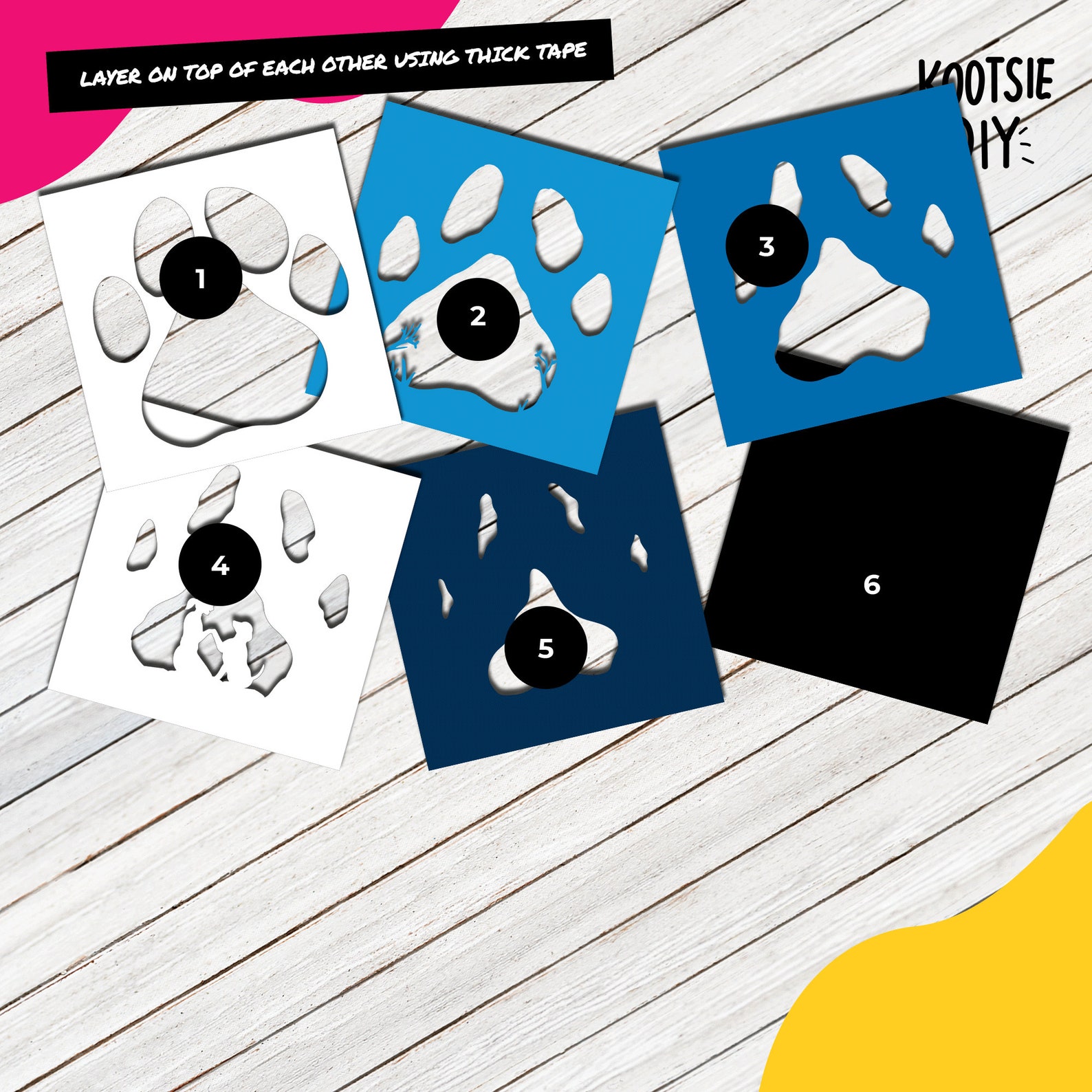 Dog Shadow Box SVG for Cricut Silhouette Puppy Memorial Gift - Etsy