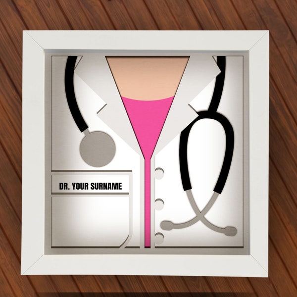 Shadow Box Card Svg - Etsy