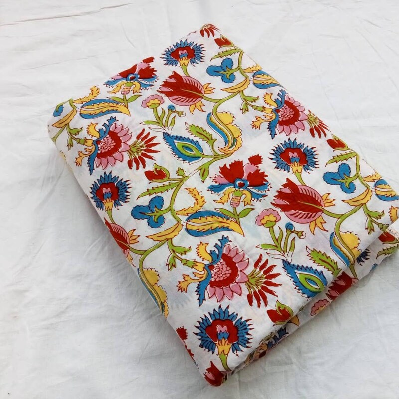 Indian Cotton Fabric - Etsy