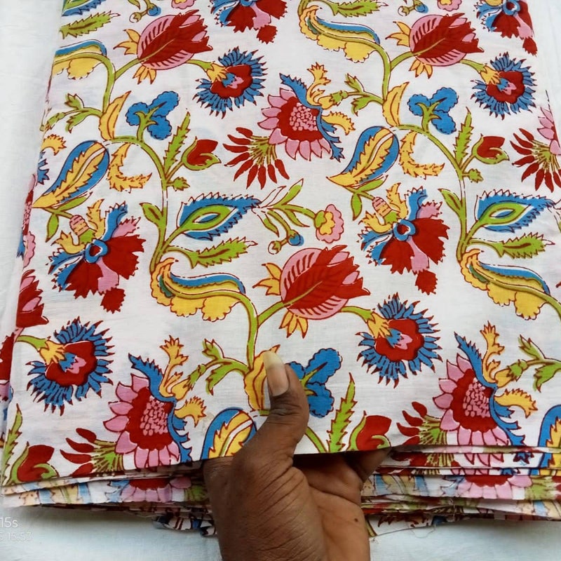 Indian Cotton Fabric - Etsy