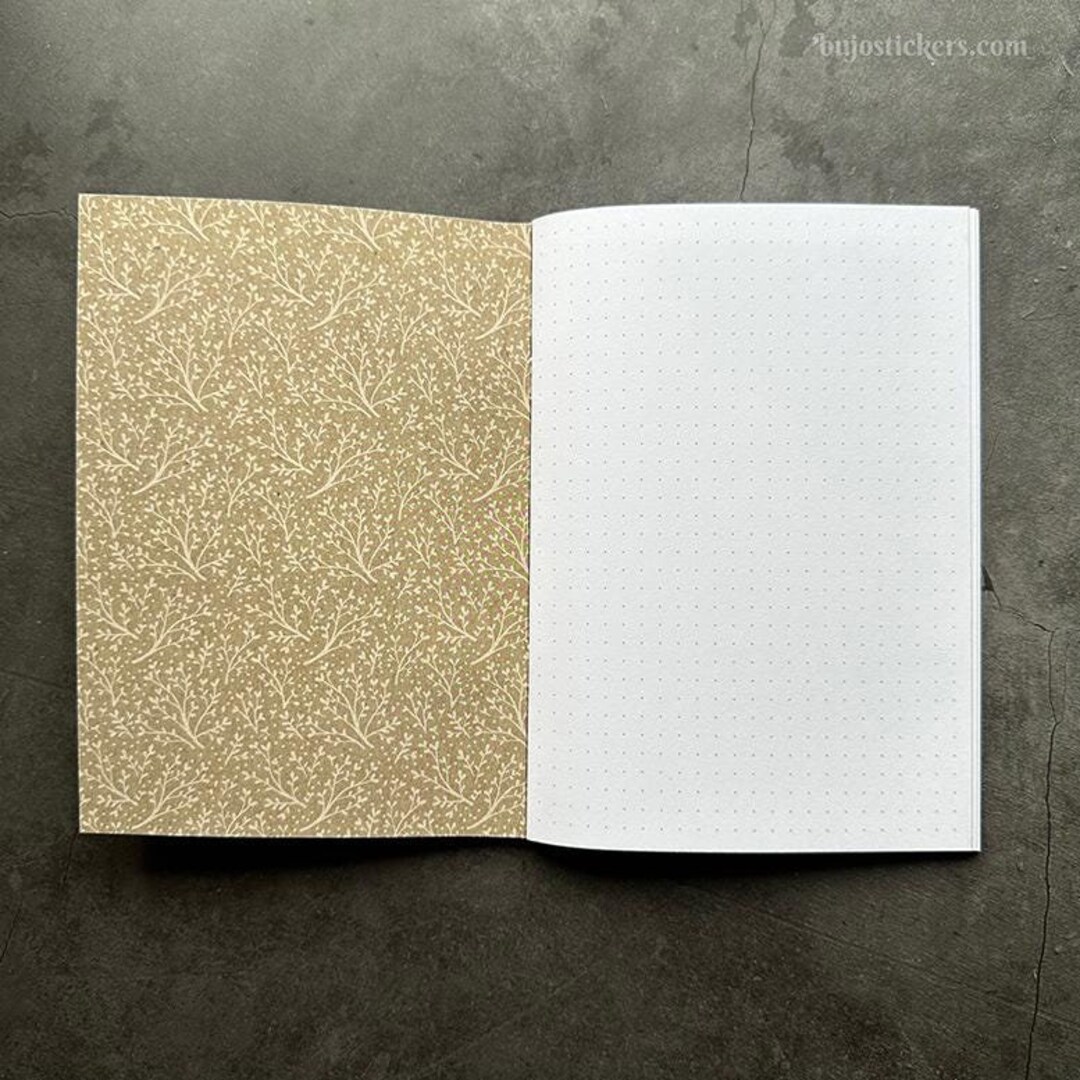Traveler's Notebook Refill • B6 Size • Dotted 5 Mm Grid Booklet ...