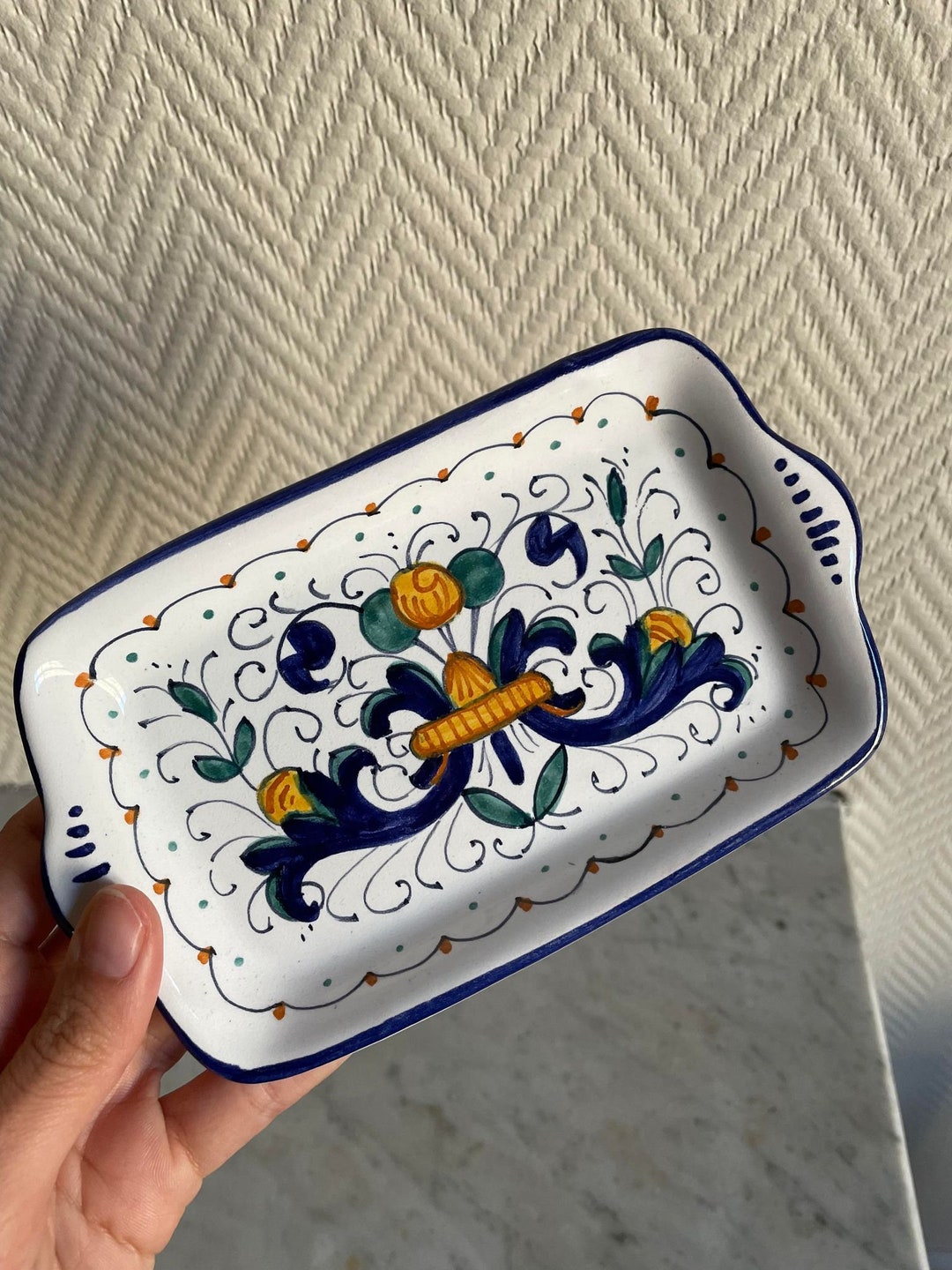 Deruta Dipinto a Mano Ceramic Storage Dish - Etsy
