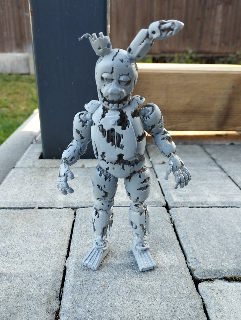 Fnaf Unpainted Model Big Versions - Etsy