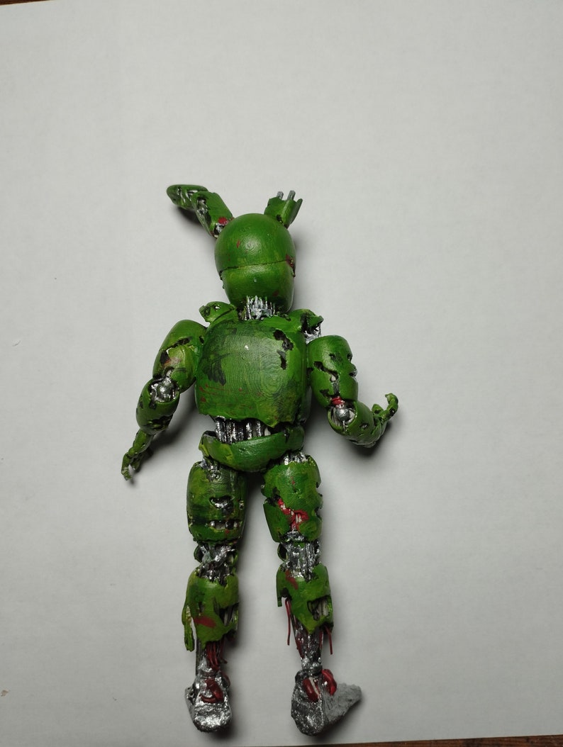 Springtrap Model Figure - Etsy