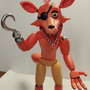 Repaired Withered Foxy Model Etsy