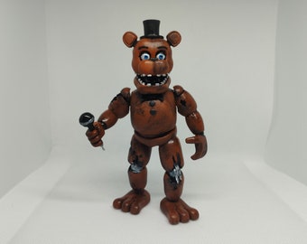 FNAF WAVE 4 | Withered Freddy Custom Retro Action Figure - Etsy