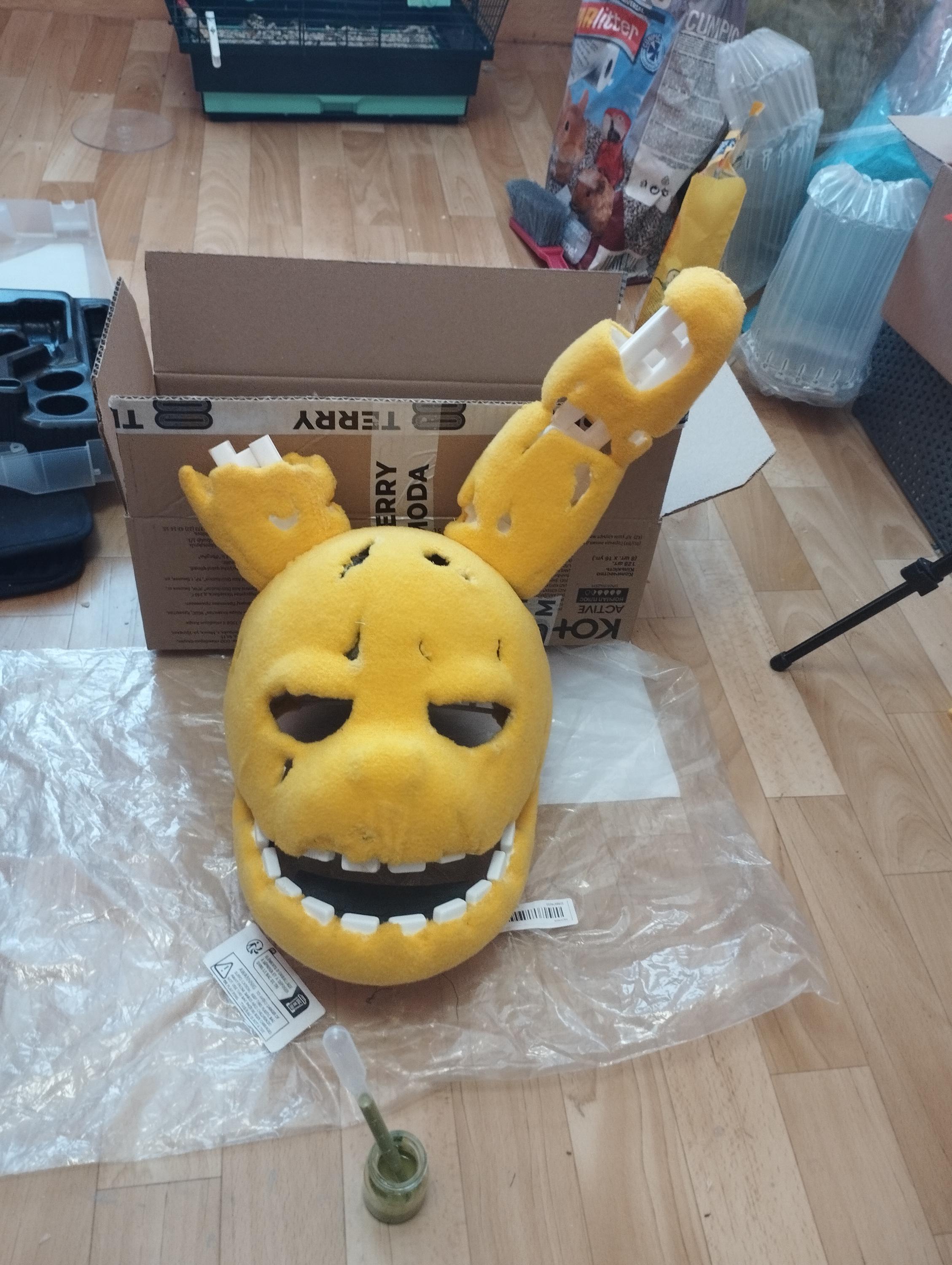 DYI Springtrap Cosplay Head - Etsy