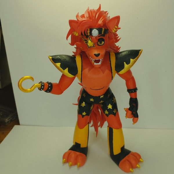Ignited Foxy Figure - Etsy