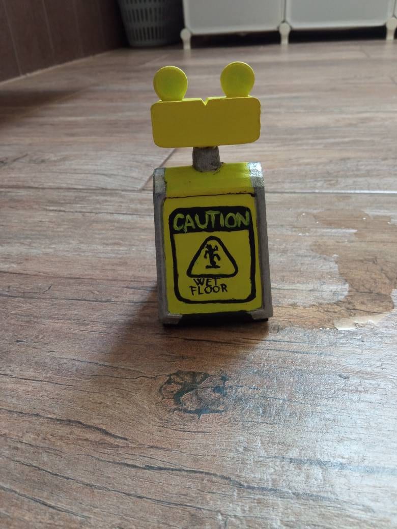 Fnaf Wet Floor Bot - Etsy