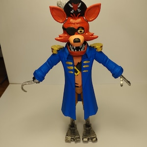 Captain Foxy Model - Etsy