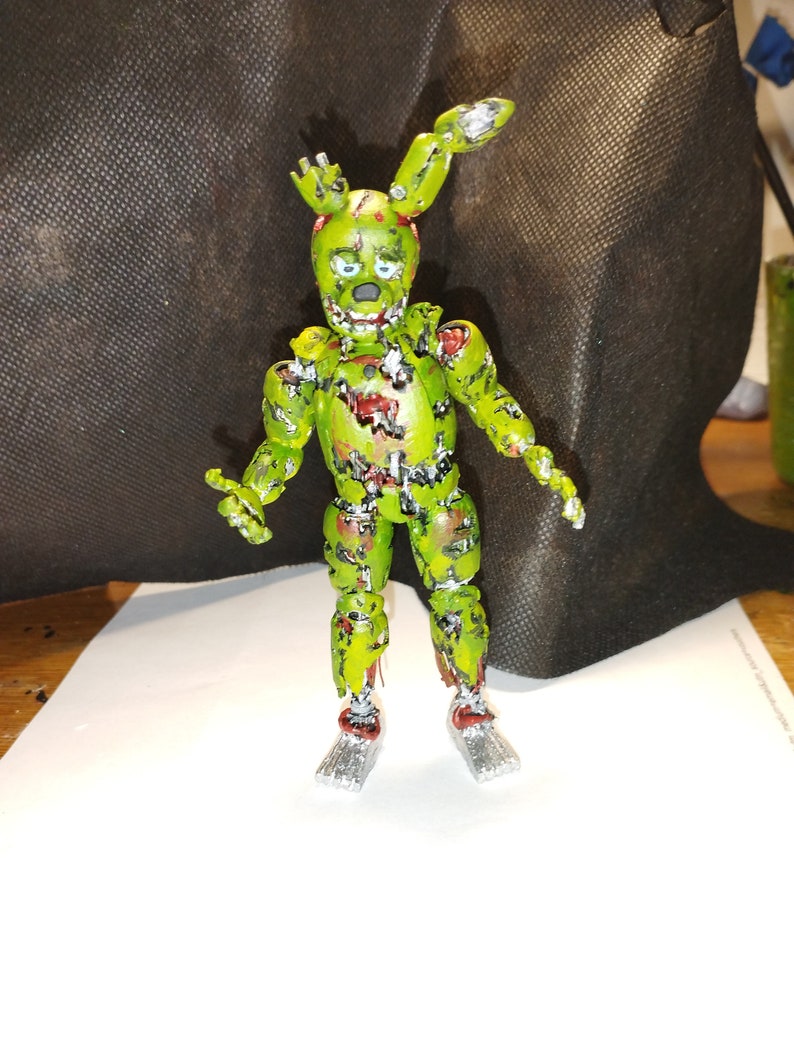 Springtrap Model Figure - Etsy
