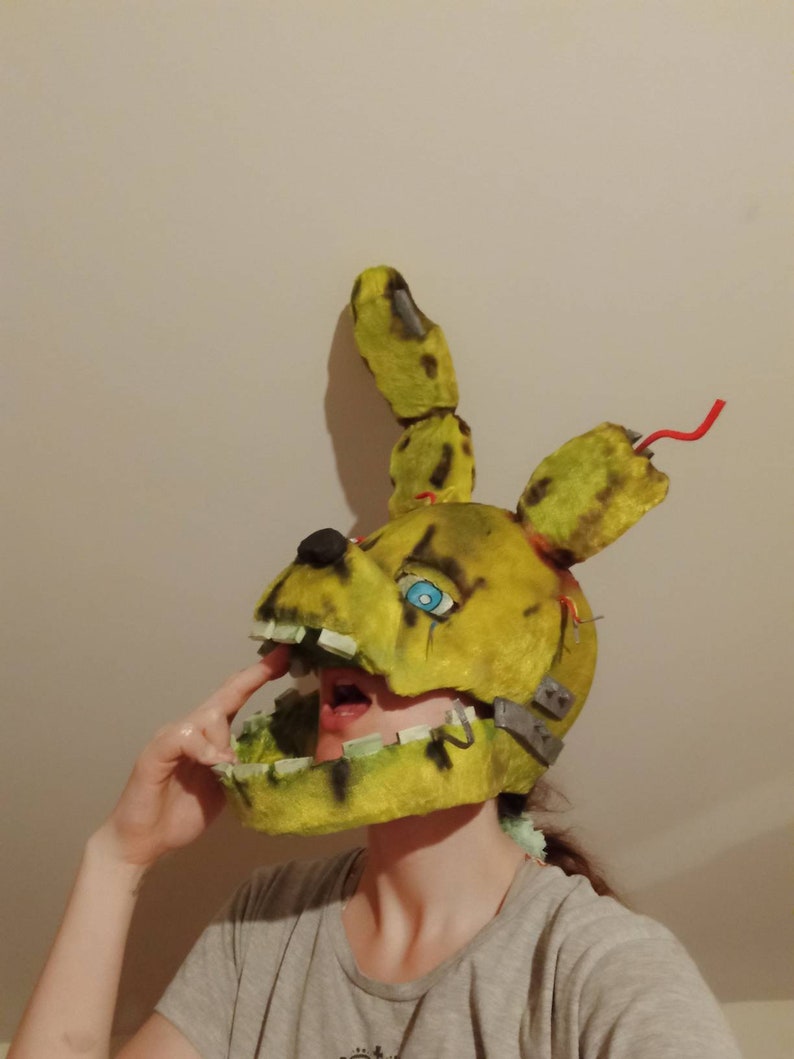 Springtrap Cosplay Head - Etsy