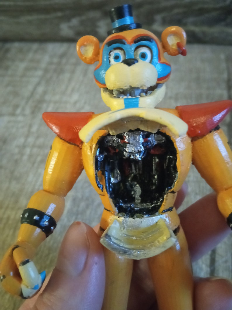 Glamrock Freddy Open Chest Model - Etsy