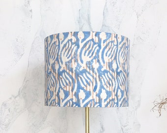 Block Print Lampshade - Etsy