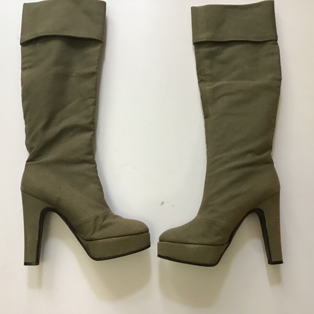 70s Platform Boots - Etsy
