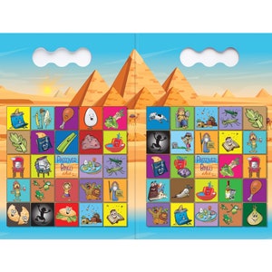 Passover Bingo, Passover Board Games, Kids Games, Passover Games - Etsy UK