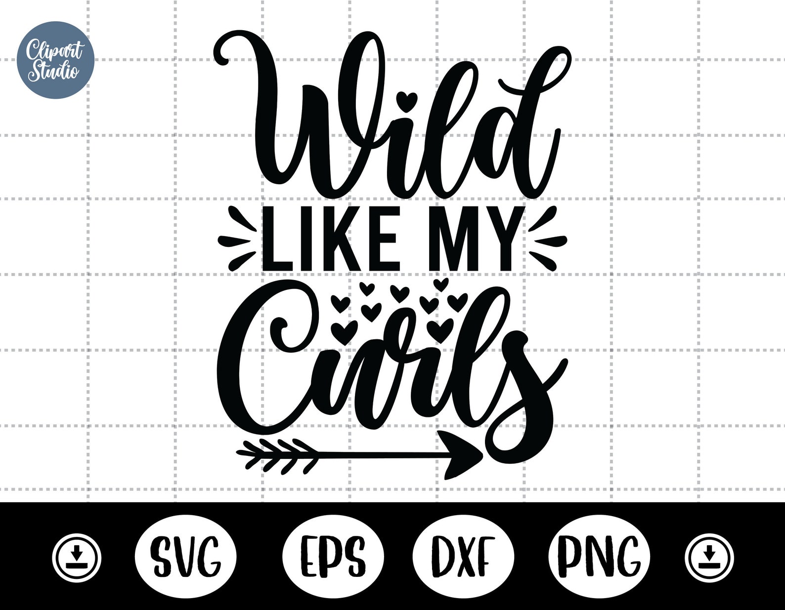 Wild Like My Curls Svg Curly Hair Svgcurly Girls Svgwild - Etsy