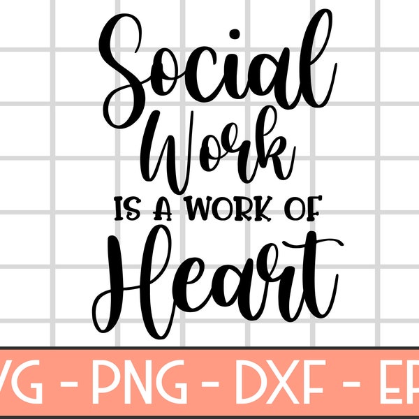 Cute Social Worker Svg - Etsy