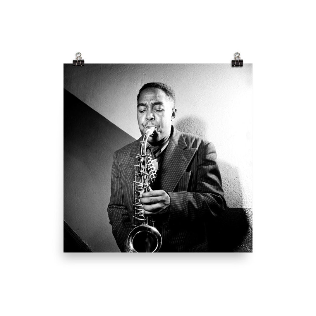 Charlie Parker New York Carnegie Hall 1947 Black and White Photo Museum ...