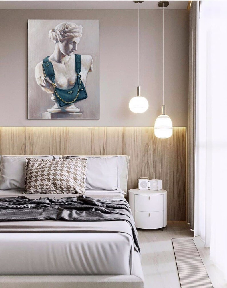 Modern Wall Art on Canvas Contemporary Canvas Oil Painting - Etsy