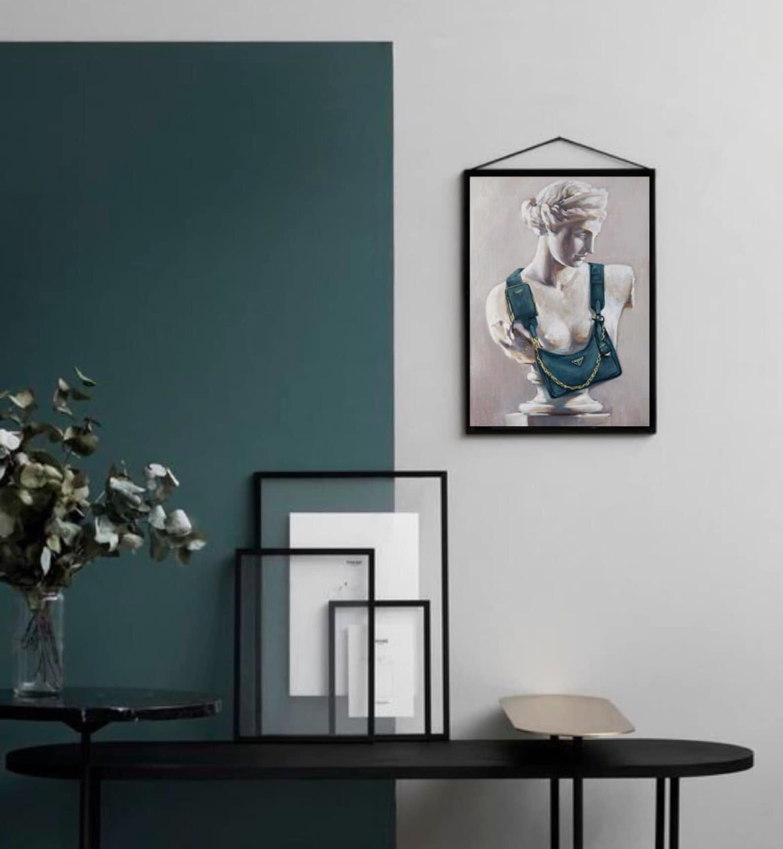 Modern Wall Art On Canvas Contemporary Canvas Oil Painting | Etsy