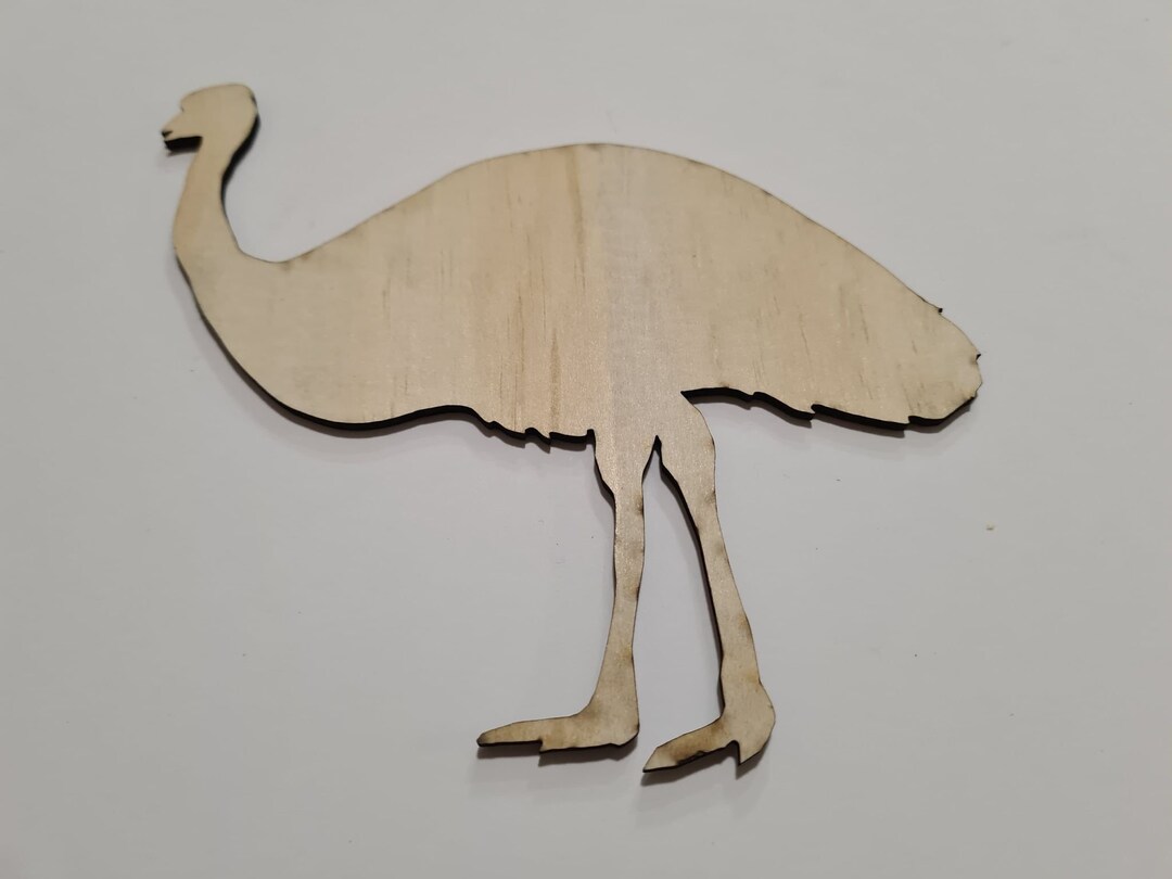 BULK 3mm Timber Ply Laser Cut Emu Australian Animal Shape Blanks - Etsy