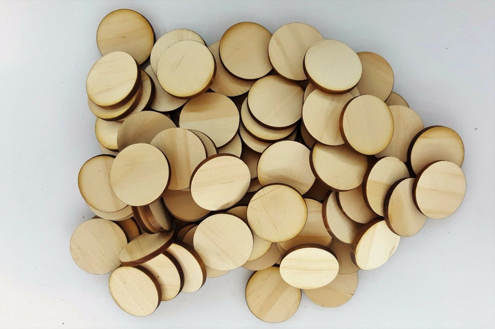 Timber Wood Base Disc Circle Round Shape 3mm Thick 10mm to 100mm ...