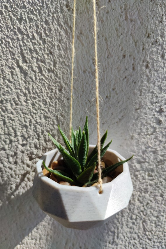 Geometric Hanging Pot Hanging Planter Indoor and Outdoor - Etsy