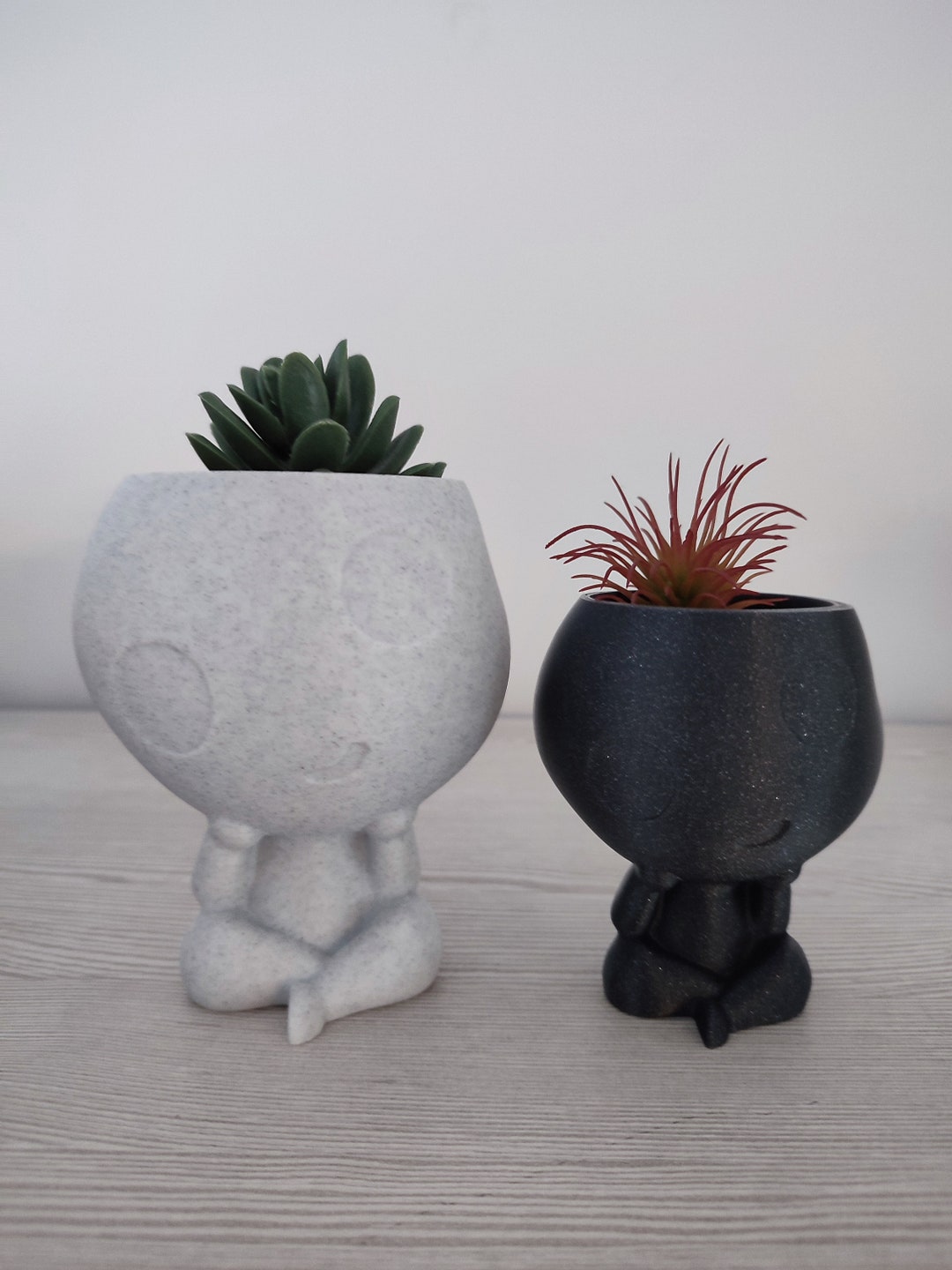 Cute Kodama Pot - Yokai - Jewelry Box - Anime Planter - Spirit Tree ...